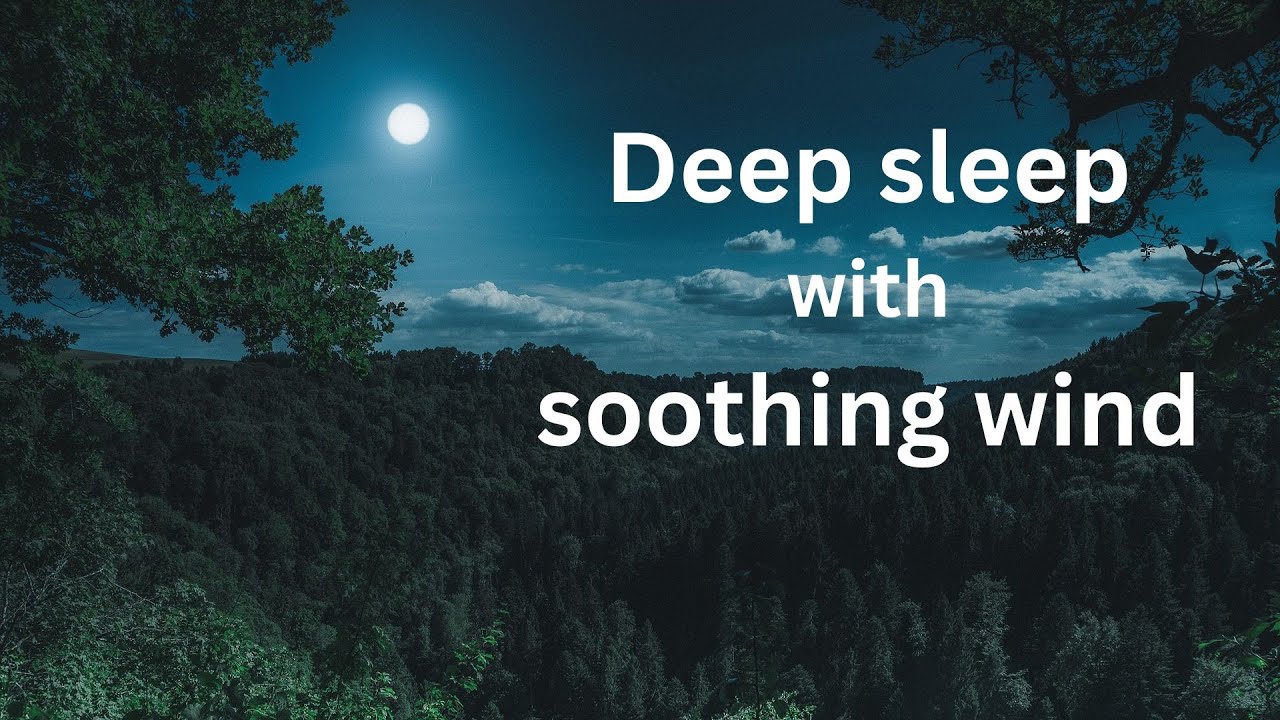 Relaxing Wind & Nature Sounds for Deep Sleep and Meditation - YouTube