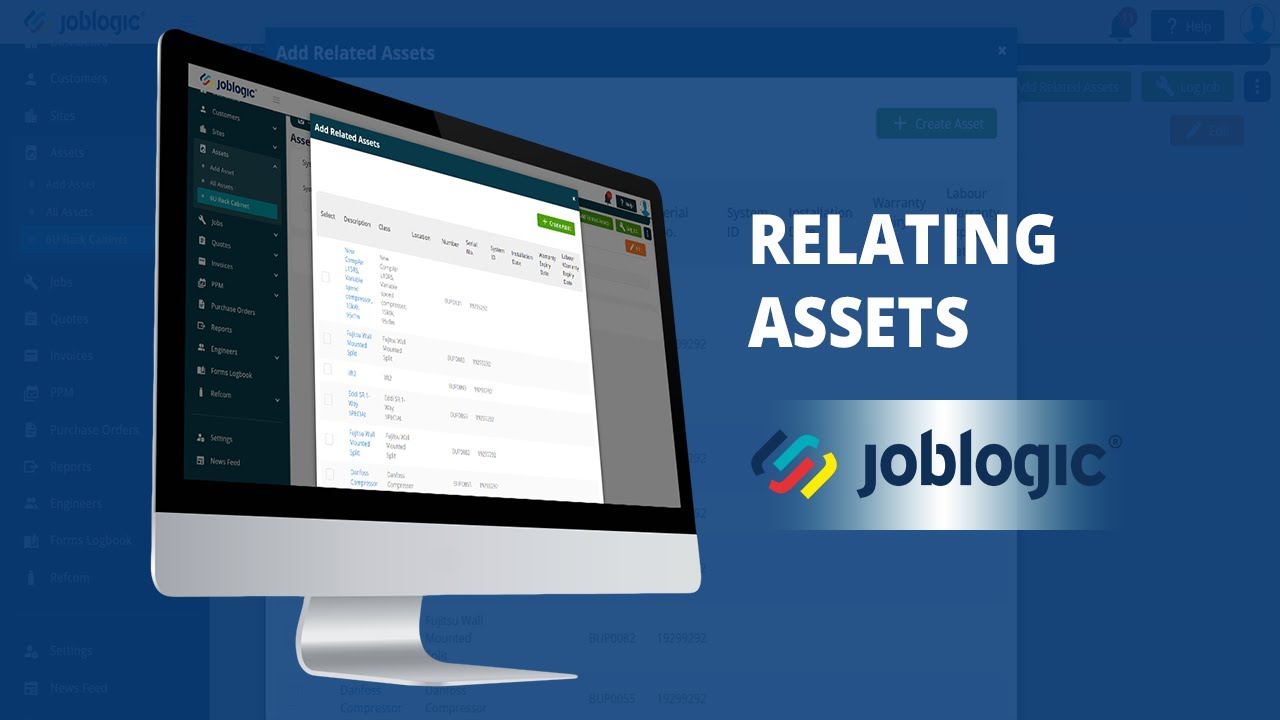 How-To Guide | Relating Assets | Joblogic® - YouTube