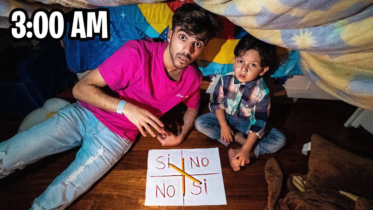 JUGAMOS A UN JUEGO DE TERROR PARA LLAMAR AL DEMONIO - YouTube