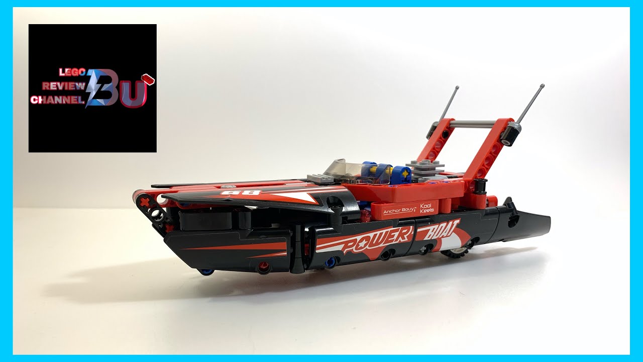 LEGO TECHNIC LE BATEAU DE COURSE 42089 REVIEW FR - YouTube