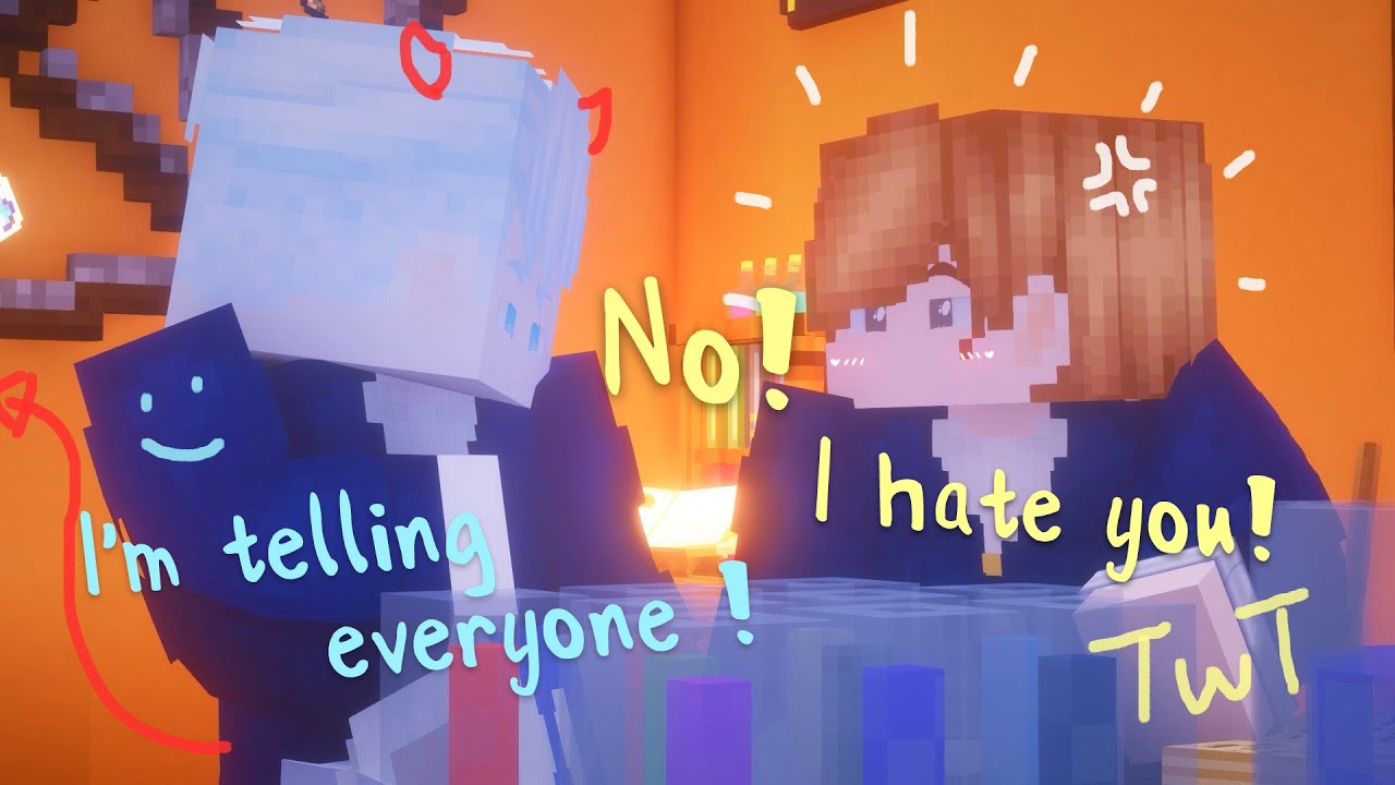 MY BOYFRIEND IS TRYING TO EXPOSE US! (Minecraft Boy Love Animated Short ...