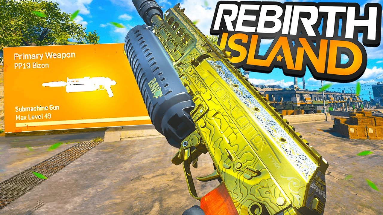 the GODLY BIZON in WARZONE after UPDATE!🤯 (Rebirth Island Warzone ...