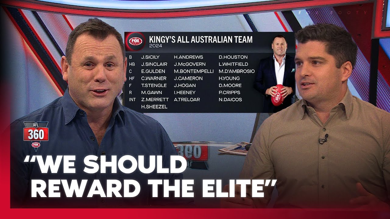 Joey & Kingy reveal their All-Australian squad! - Any surprises make ...