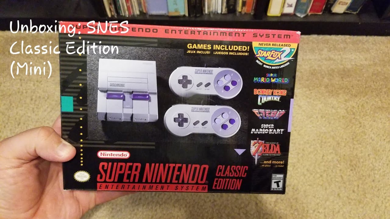 Unboxing: SNES Mini (Super Nintendo Entertainment System Classic ...