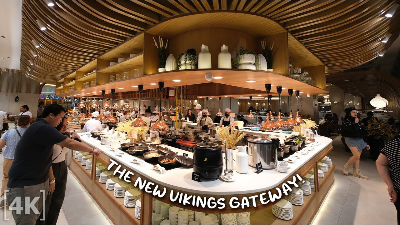 Buffet Tour at the Newest VIKINGS in Gateway Mall 2, Araneta! The Best ...