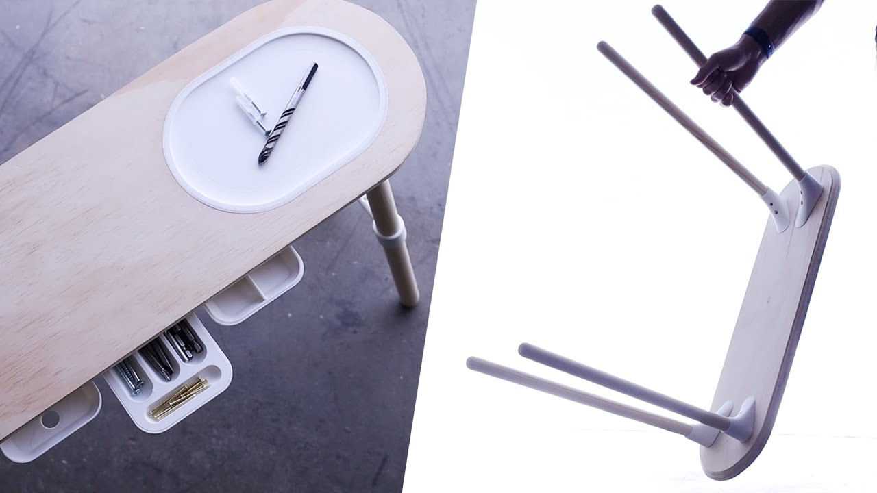 I made a 3d printed stool for my workshop. - YouTube