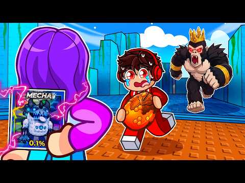NOOB Gibi Davrandım Sonra %0.01'lik MONSTER EGG Açtım! - Roblox