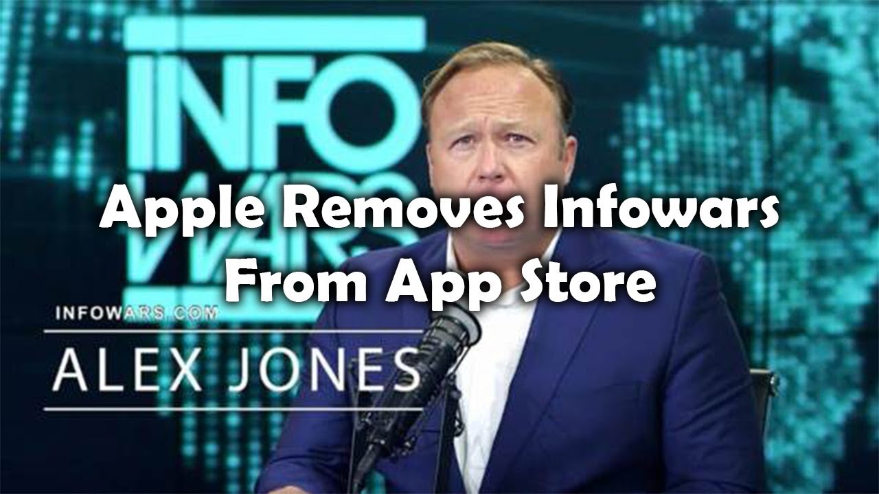 Apple Removes Infowars From App Store - YouTube