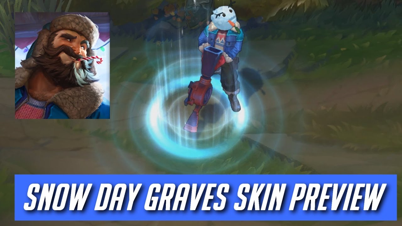 Snow Day Graves - Skin Preview - League of Legends - YouTube