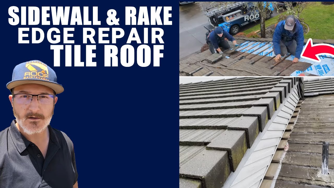 Step-by-Step Tile Roof Leak Repair in Action in Portland OR - YouTube