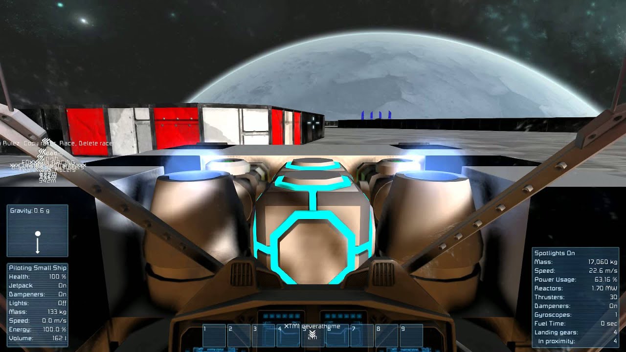 Space Engineers Racing - YouTube