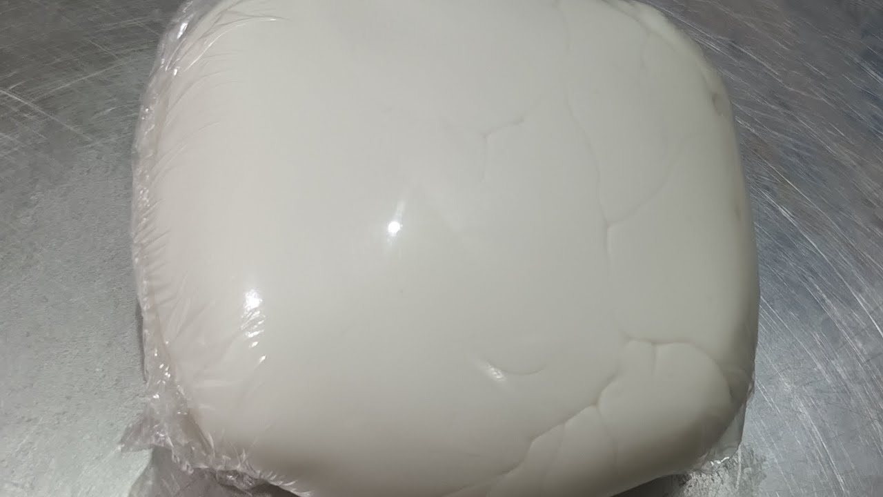 ROLLED FONDANT(from scratch) - YouTube
