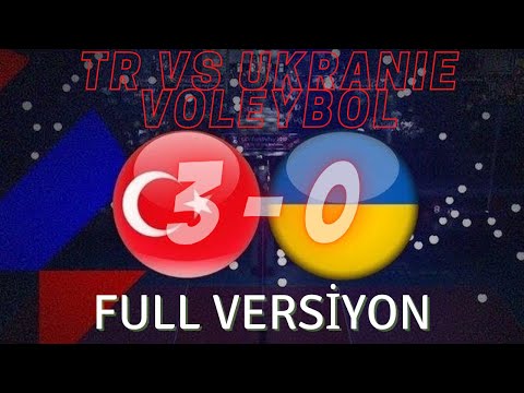 Türkiye - Ukrayna 2021 AVRUPA Voleybol Maçı FULL VERSİYON / 3-0 #voleybol