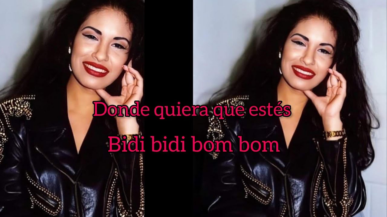 selena quintanilla_Donde quiera que estés/Bidi bidi bom bom_ tejano ...