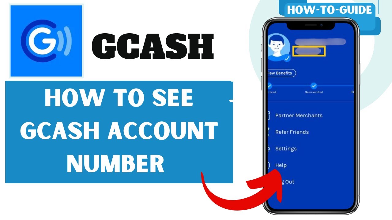 How To See GCash Account Number (2025 Updated) - YouTube