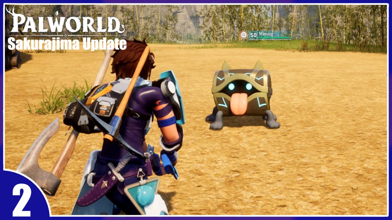 MIMOG, THE FASTEST PAL ALIVE!!! | Palworld Sakurajima Update - Part 2 ...