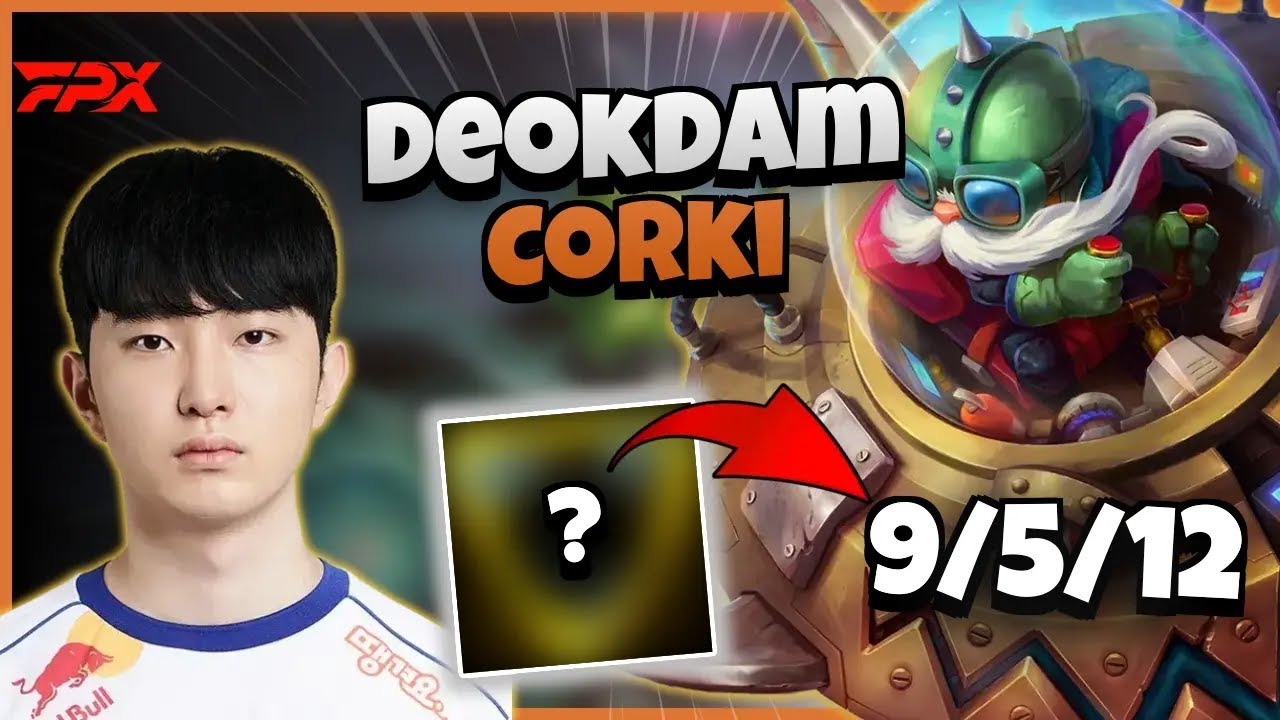 FPX deokdam Corki vs Caitlyn | 14.23 - YouTube