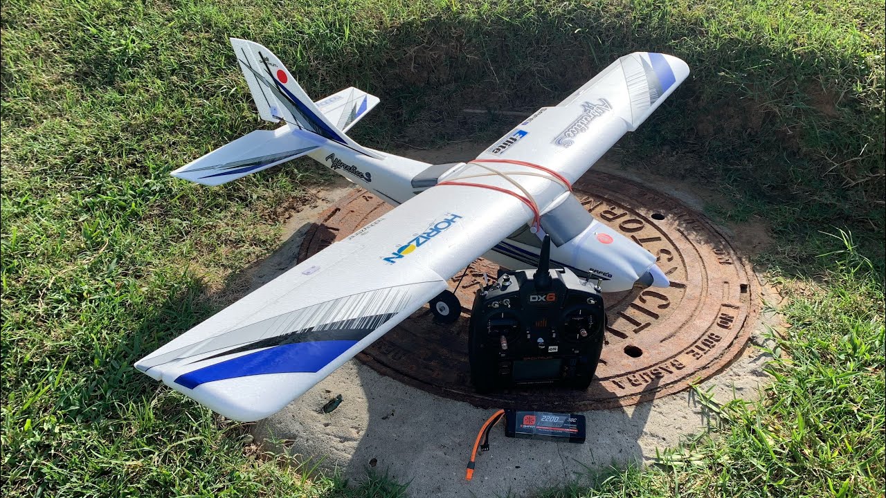 Hobbyzone Apprentice S2 Rc plane - YouTube