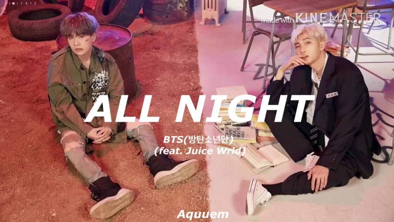 ALL NIGHT BTS (feat. Juice Wrld) [Traducida al Español] - YouTube