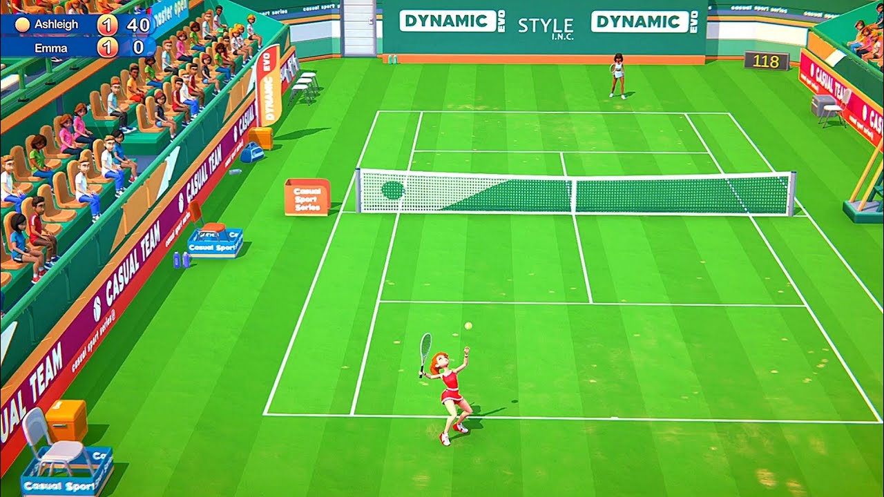 Casual Sport Series: Tennis - Gameplay (PS5) (2025) - YouTube