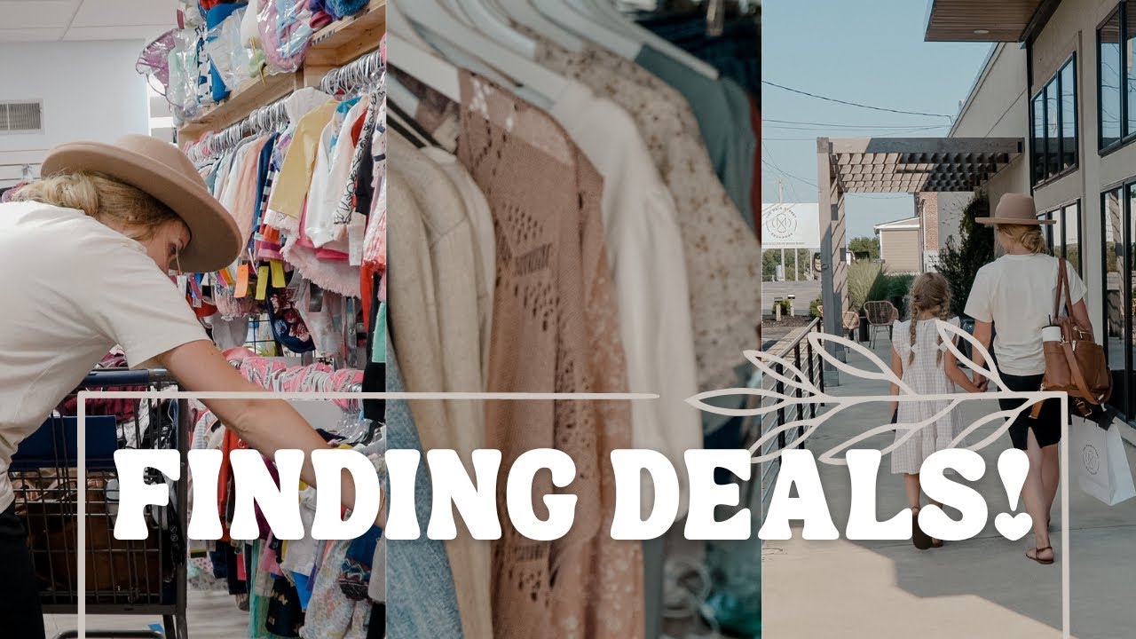Thrift Shop Vlog and Haul - YouTube