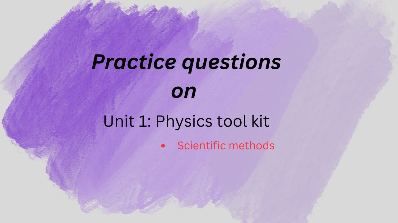 1. Practice Questions on Scientific Methods | Grade 9 Advanced. - YouTube