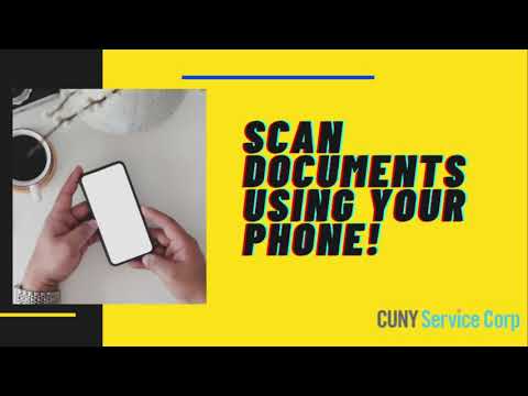 Skill Enhancer Tutorial: Scan Documents via Phone - YouTube