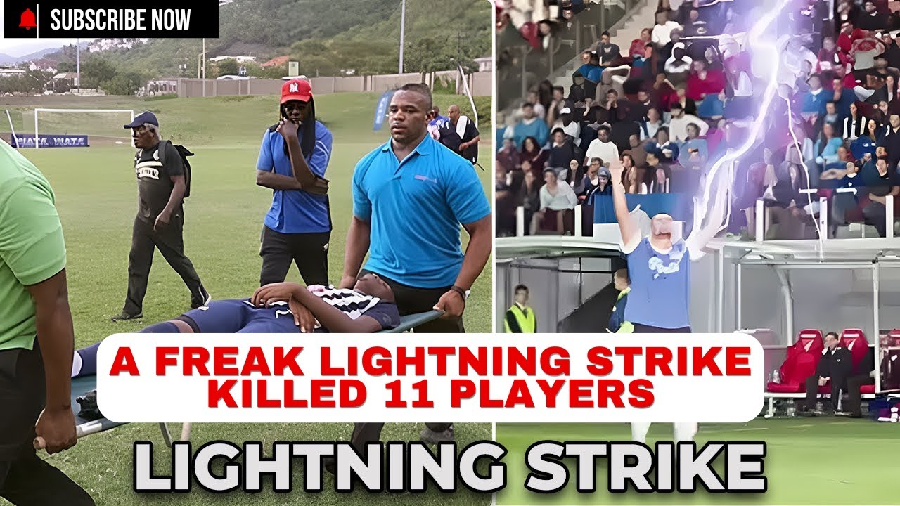 A freak lightning strike killed 11 players - YouTube