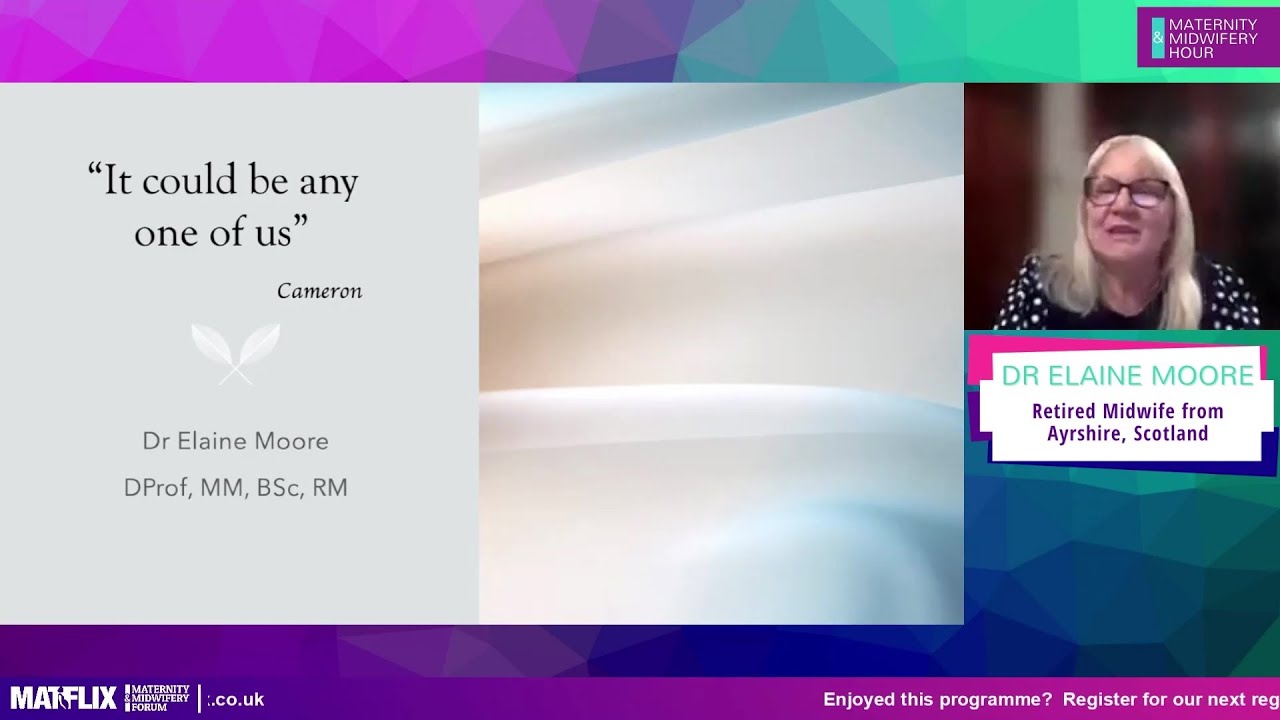 12.7 Dr Elaine Moore #midwiferyhour - YouTube