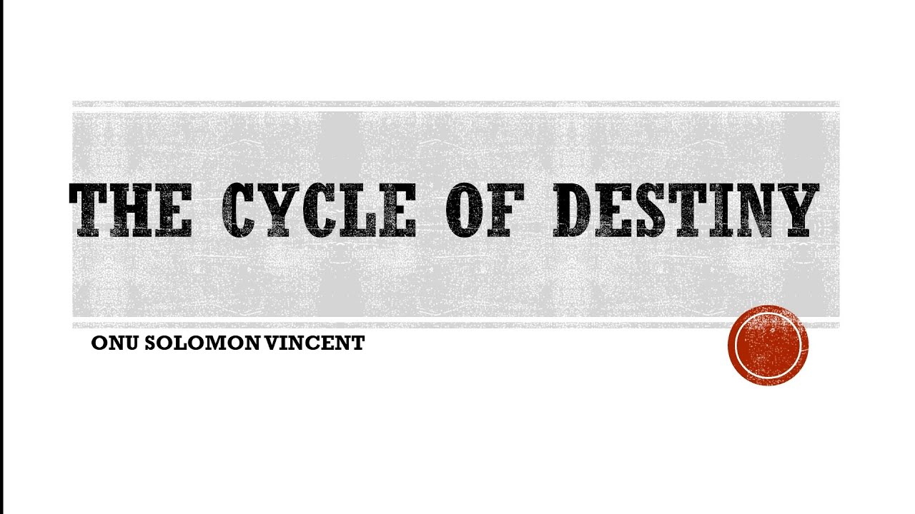 THE CYCLE OF DESTINY FOR EVERY NETWORK MARKETING PROFESSIONAL BY ONU ...