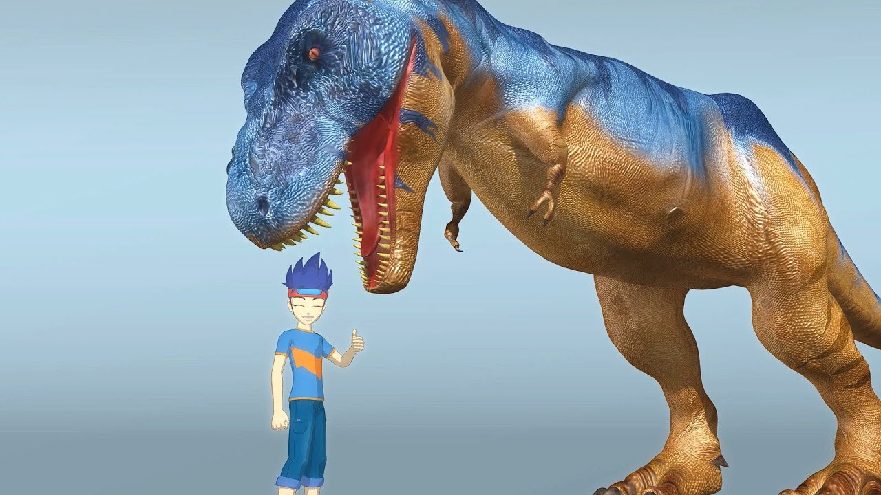 T-Rex Show from Dinomaster - YouTube