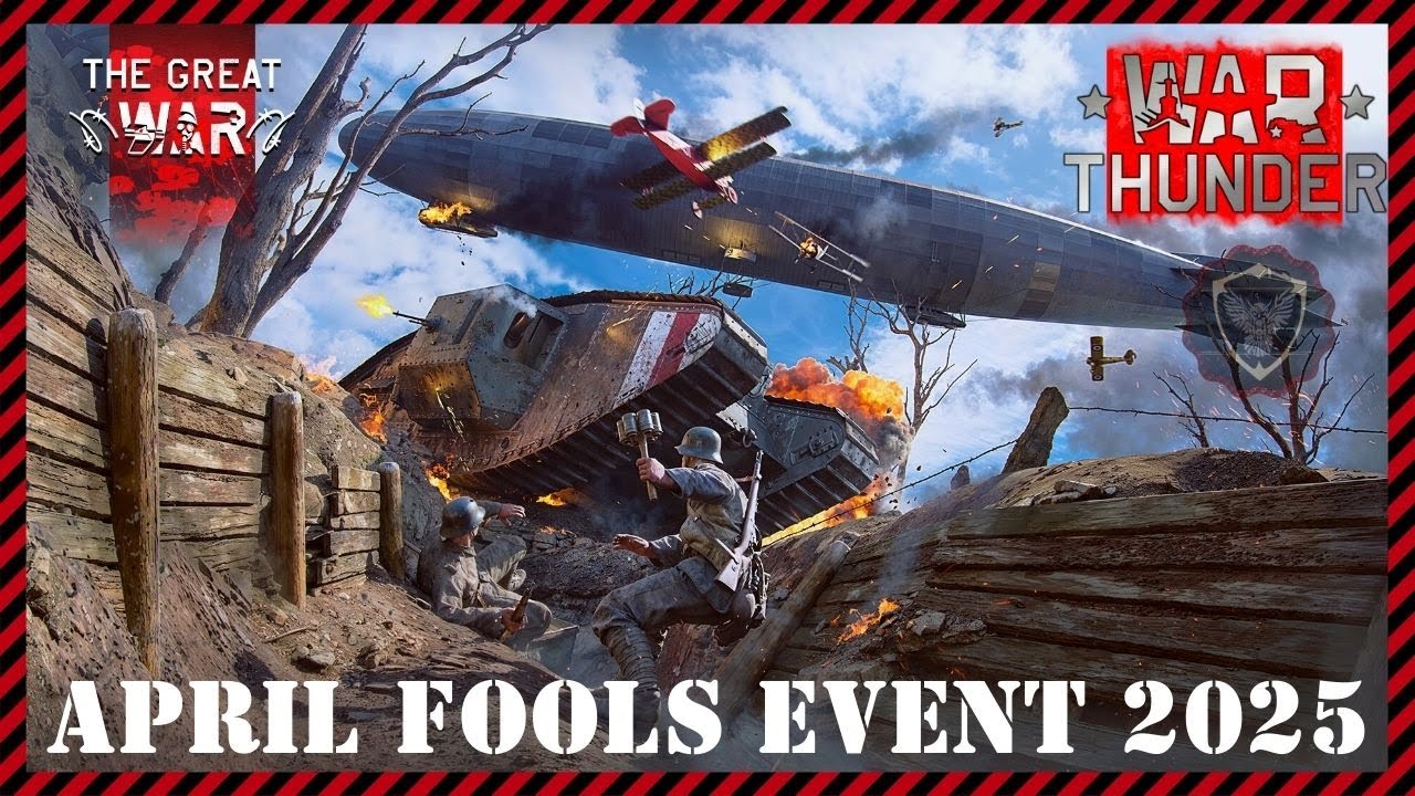 War Thunder April Fools event 2025 The Great War - YouTube