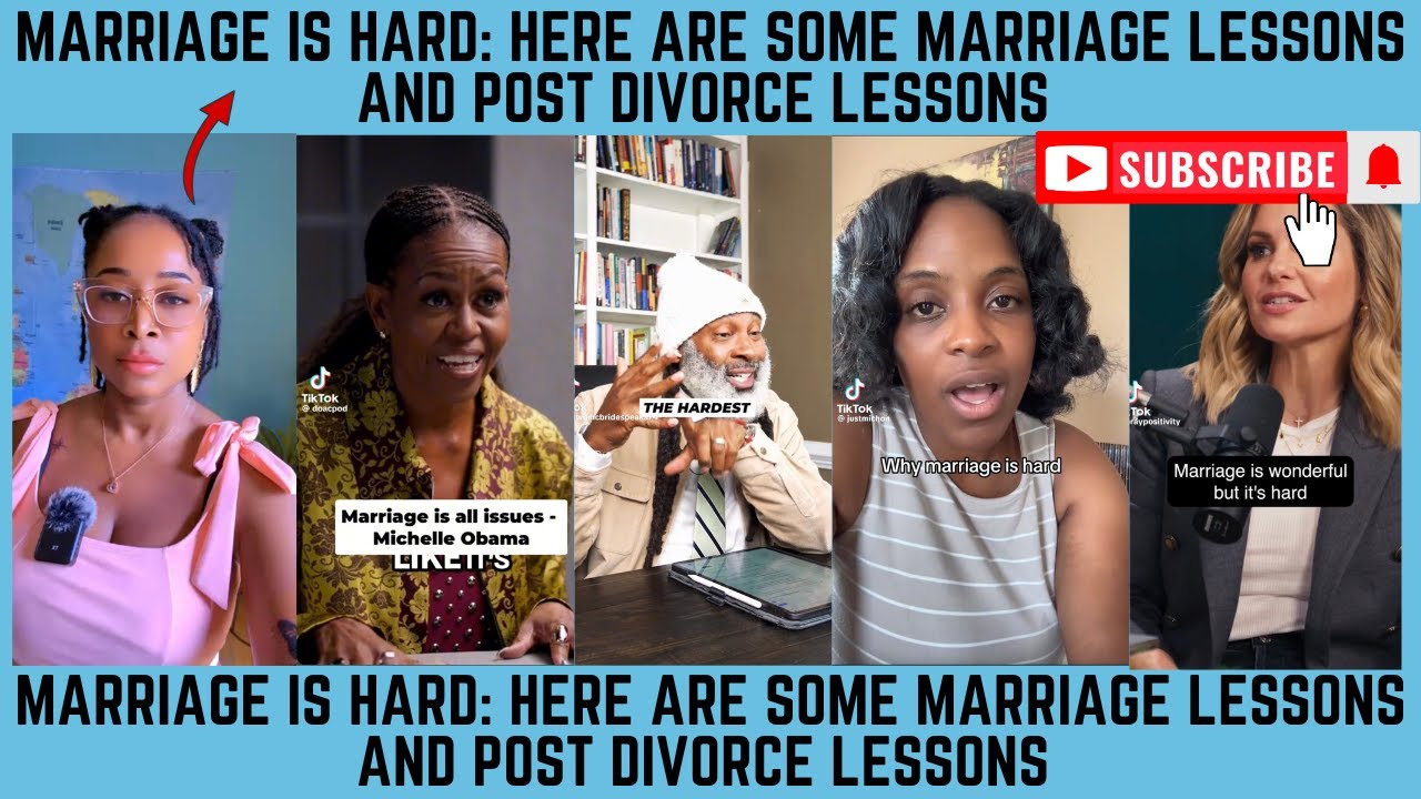 Marriage Is Hard: Real Lessons from Marriage and Life After Divorce ...