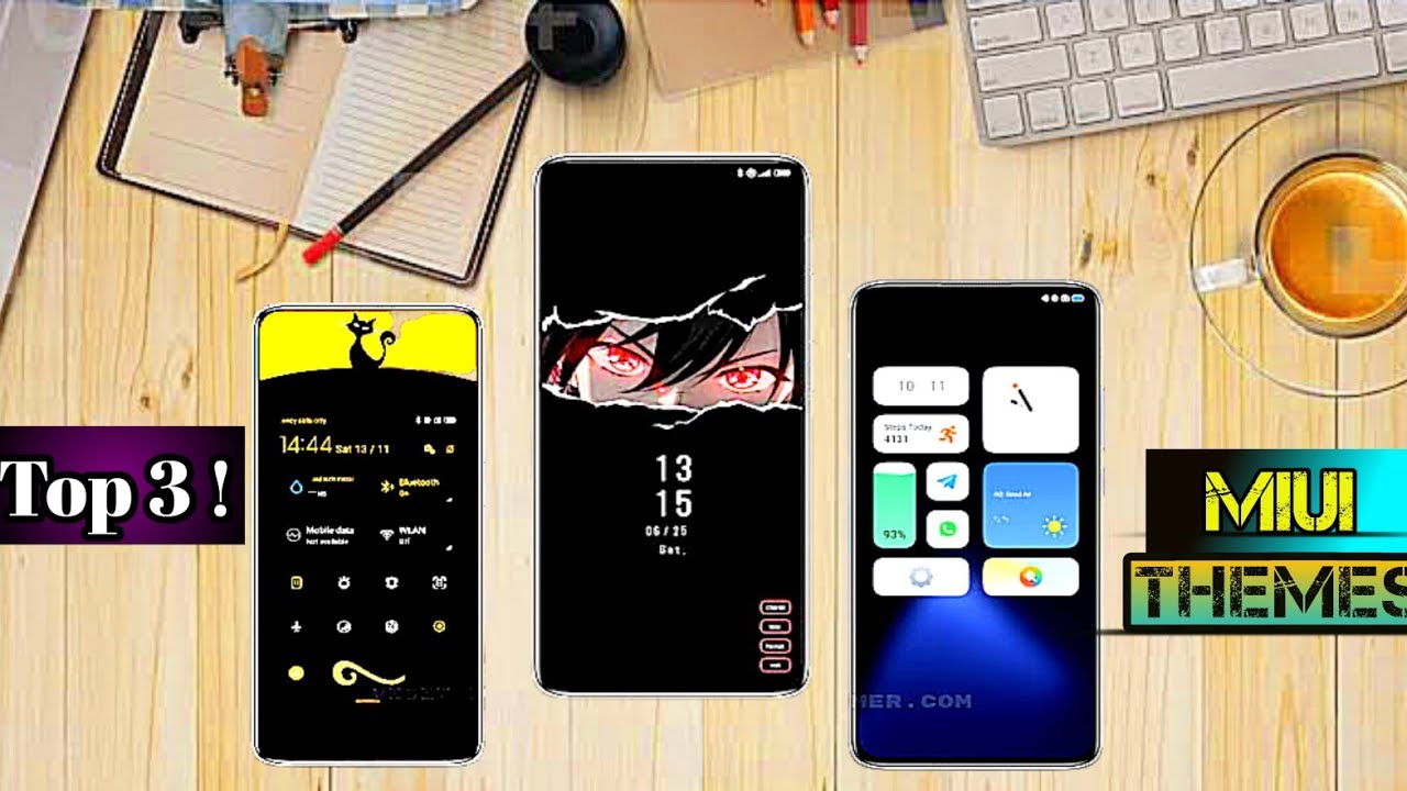 Top 3 Best Stylish Themes🔥| Attractive & Unique Design | New themes ...
