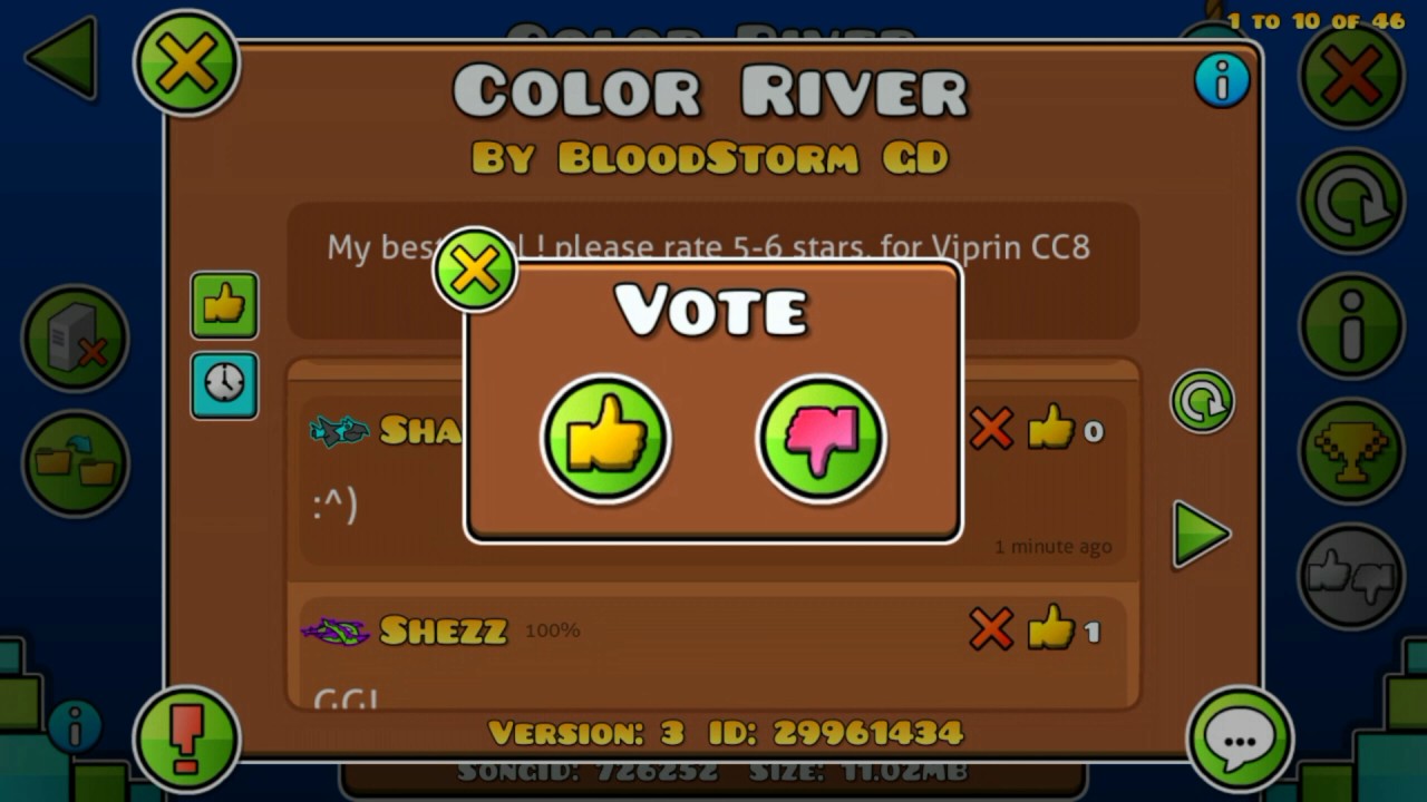 MY FIRST FEATURED - Color River - GD - YouTube