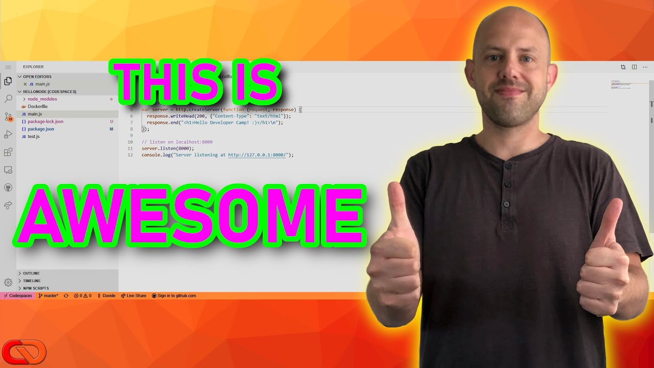 Visual Studio Codespaces is AWESOME! - First Look - YouTube