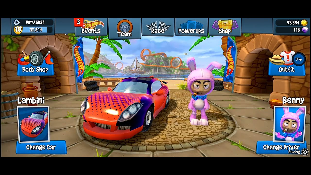 Lambini Car Testing With Benny | Beach Buggy Racing 2 | #46 - YouTube
