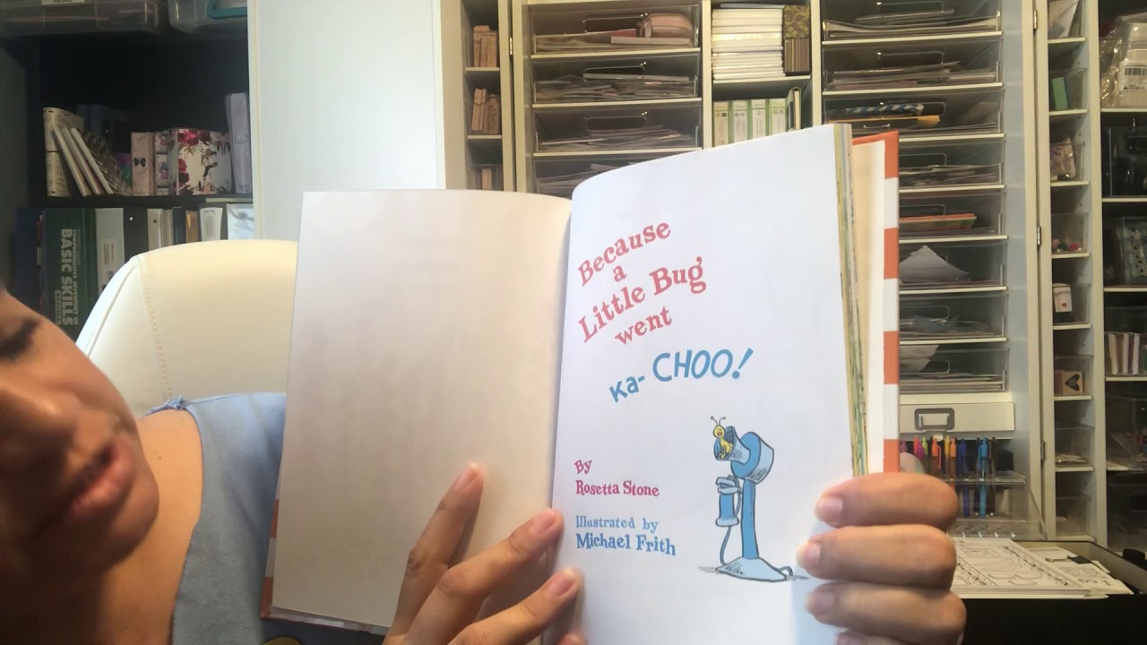 Because a Little Bug went Kachoo by Rosetta Stone - YouTube