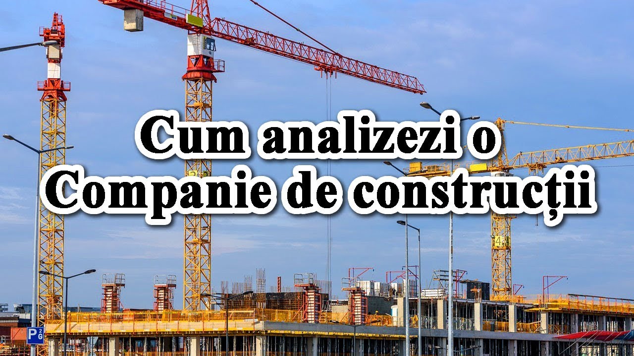 Cum analizezi o companie de constructii de blocuri cu apartamente - YouTube