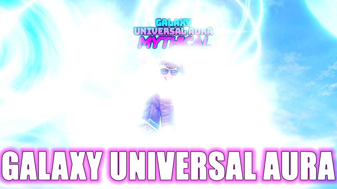 How to get Galaxy Universal Aura in FIND the AURAS for Roblox - YouTube