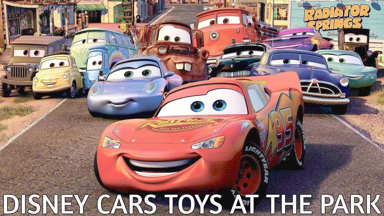 Disney CARS Toys REVIEW: LIGHTNING MCQUEEN, TOW MATER & Friends VIDEO ...