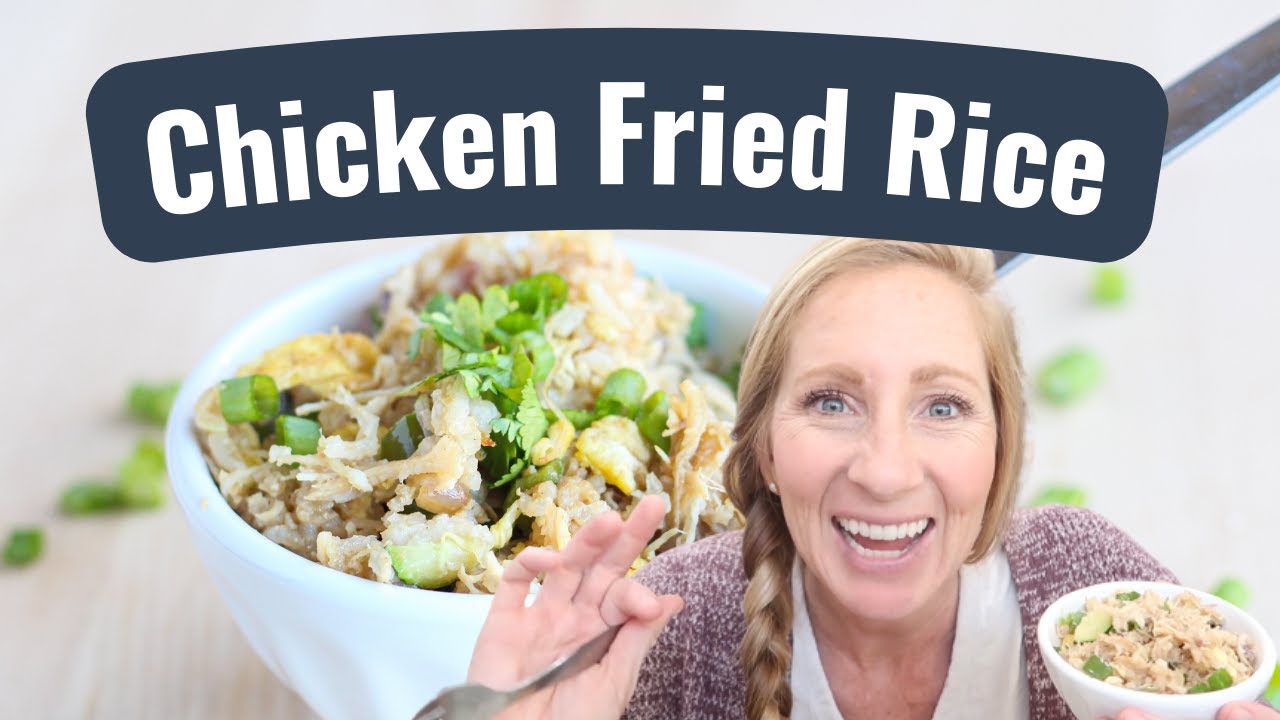 Chicken Fried Rice | A GREAT FRIDGE CLEAN OUT MEAL! - YouTube