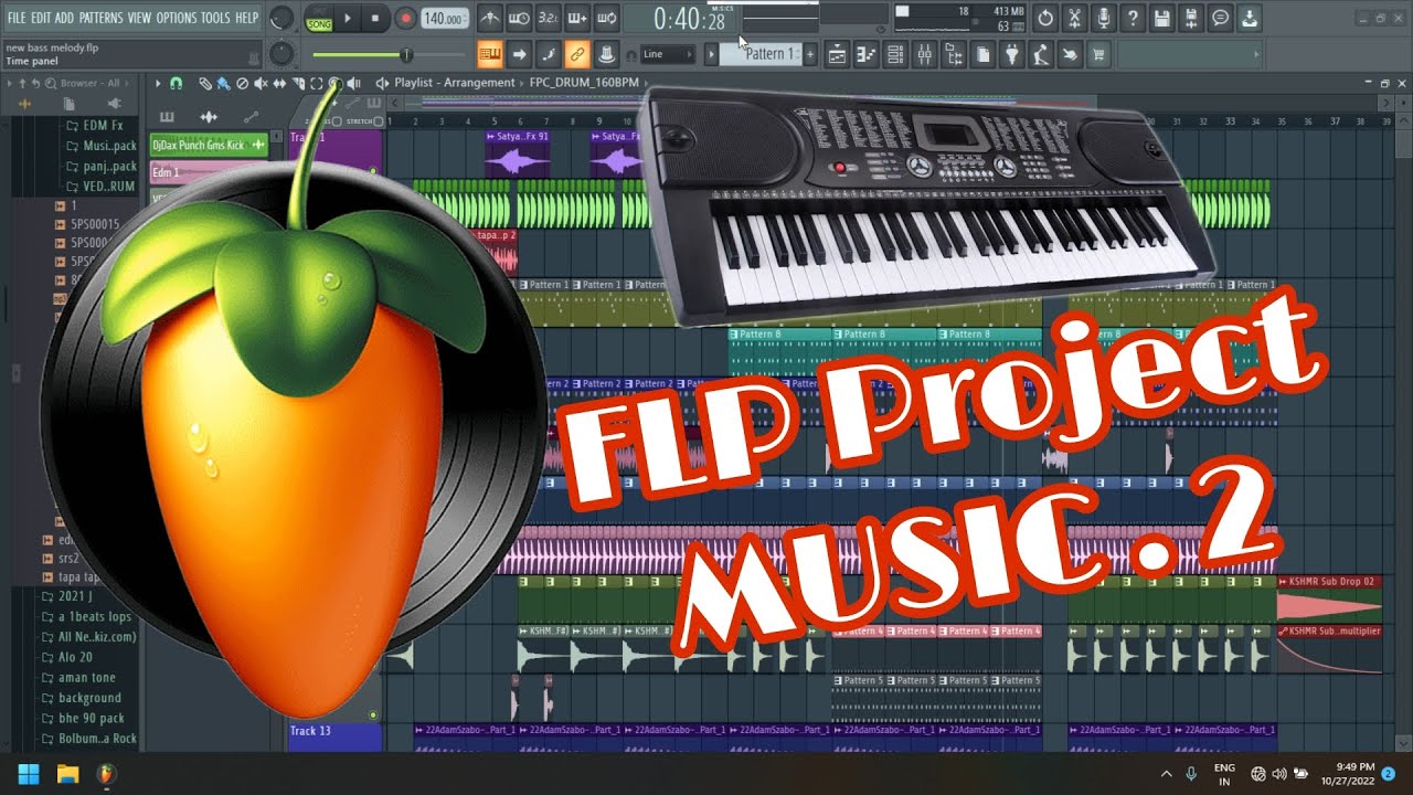 Flp project 2 Music vo bhi Fl studio. 20 me New Project #flp_project ...