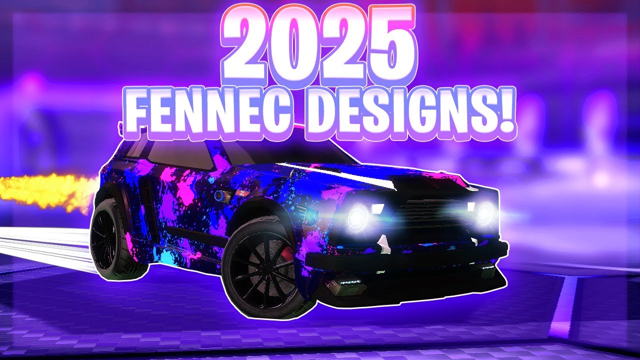The 10 Best Fennec Designs Of 2025! (Rocket League Car Designs) - YouTube