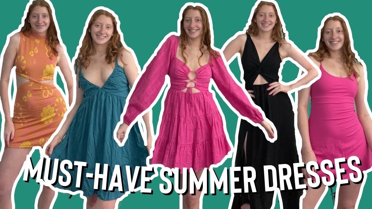 10 OF MY FAVORITE SUMMER DRESSES | MY DRESS COLLECTION - YouTube