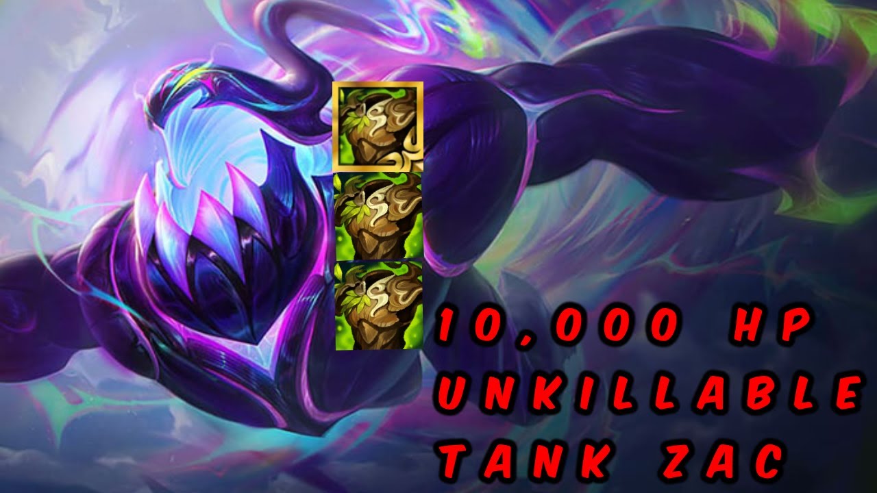 10K HP Zac with 3 Warmogs | TFT Remix Rumble | Patch 14.3 - YouTube