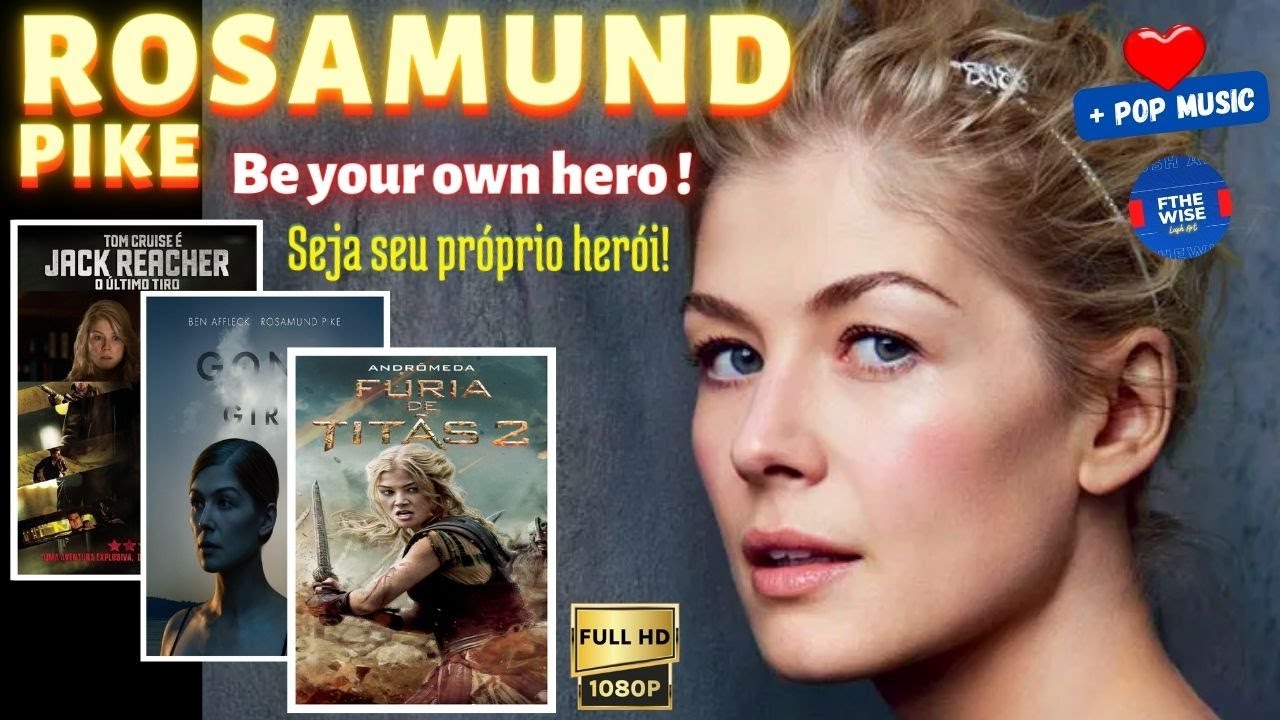ROSAMUND PIKE (LINDA, TALENTOSA, ATUAÇÃO INCRÍVEL, MELHORES CENAS ...
