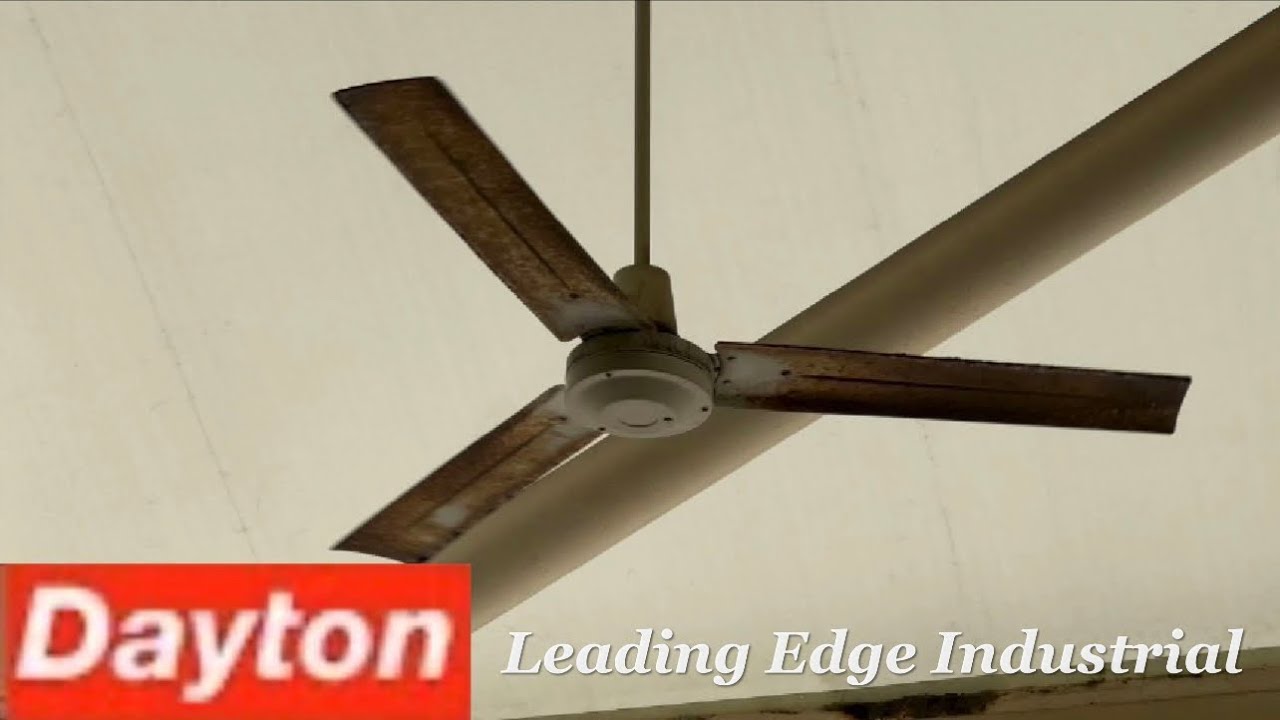 56" Dayton/Leading Edge Industrial Ceiling Fans (2023 Remake) - YouTube