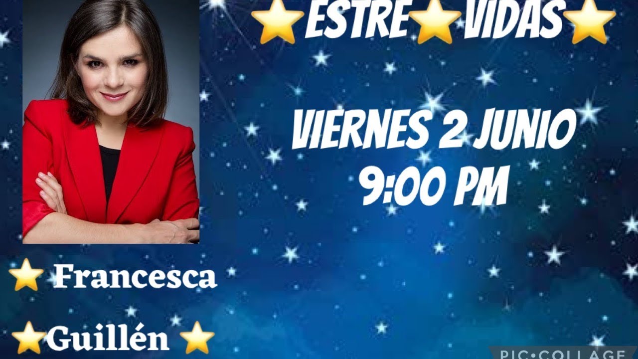 EstreVidas 2 Invitada La Actriz Francesca Guillen - YouTube