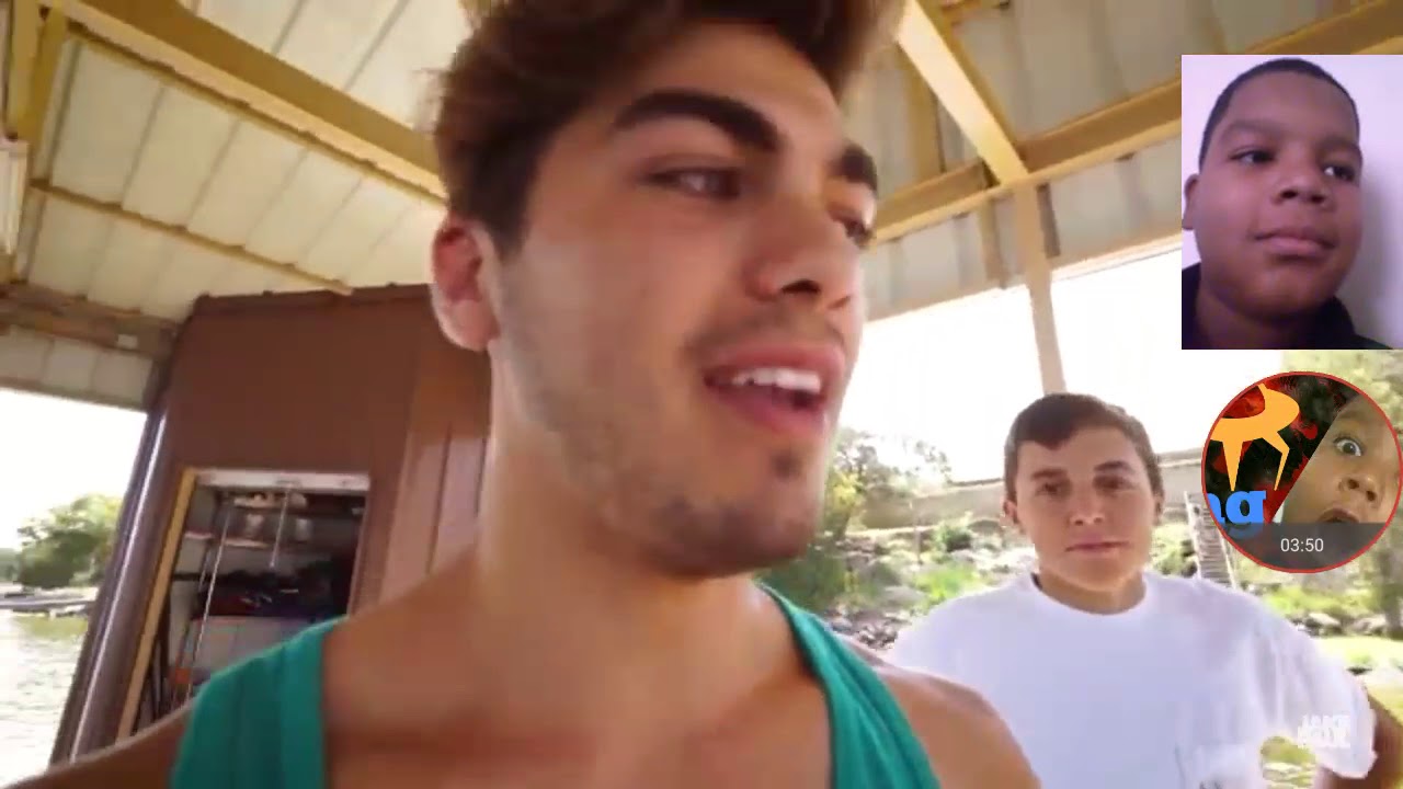 My reactions to Jake Paul waking up Chad - YouTube